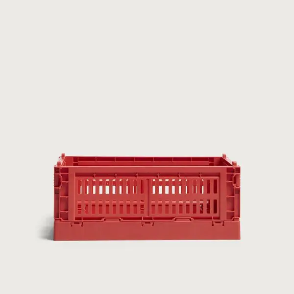 HAY Small Recycled Colour Crate - Red