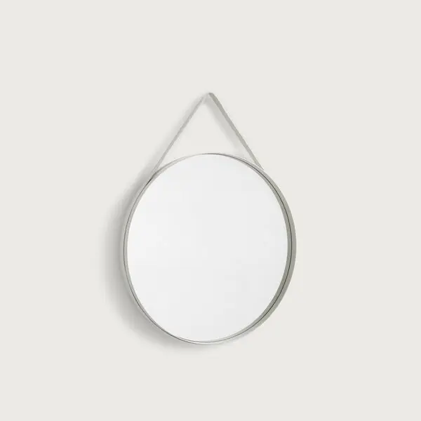 HAY Strap Mirror No 2 50cm - Light Grey