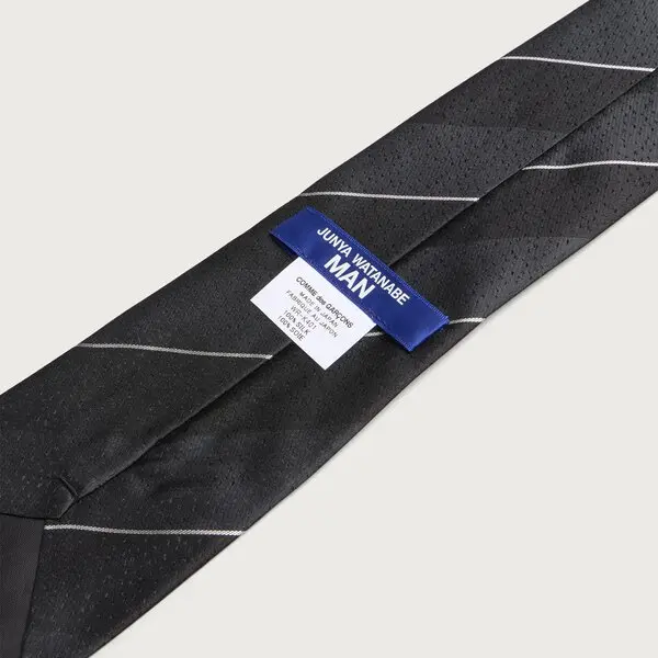 Junya Watanabe 8.5cm Silk Stripe Tie