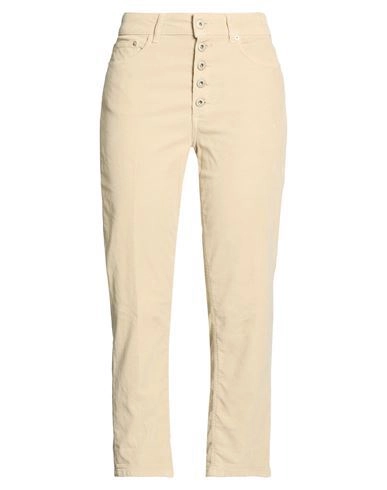 DONDUP Pants Sand Size Cotton, Lyocell, Elastane - Beige