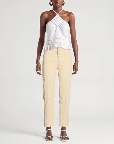 DONDUP Pants Size Cotton, Lyocell, Elastane - Beige