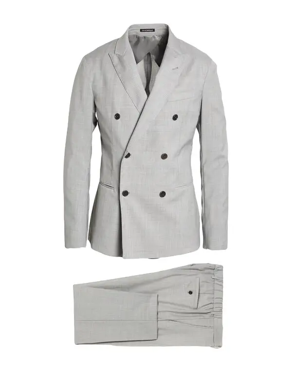 Emporio Armani Suit Light Size Virgin Wool