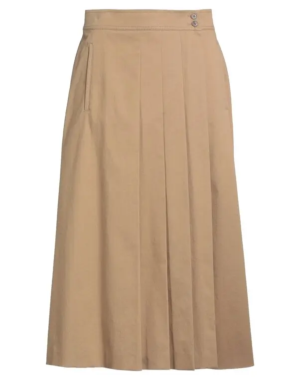 Alberta Ferretti Pants Camel Size Cotton, Elastane