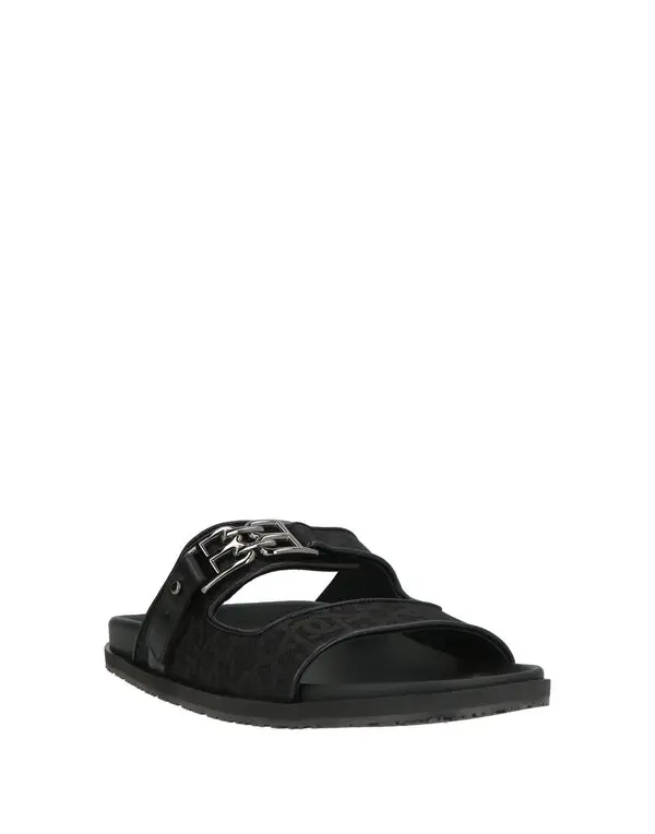 Bally Sandals Size Polyester, Lambskin, Cow Leather
