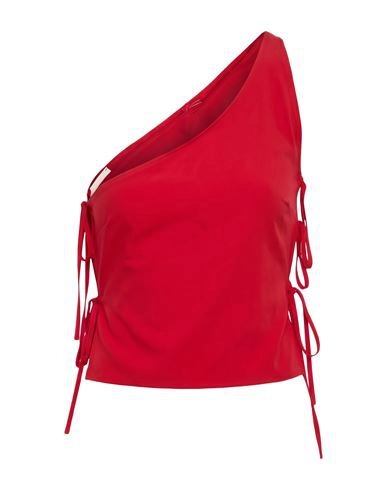 VICOLO Top Size Viscose, Linen - Red