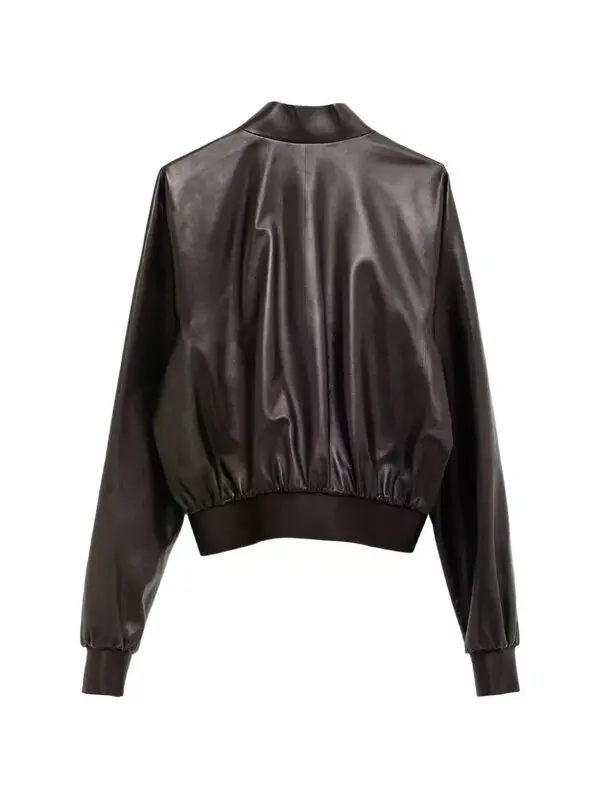 Gucci Soft Nappa-leather Bomber Jacket