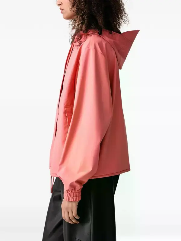 Rains String W Hooded Drawstring Jacket