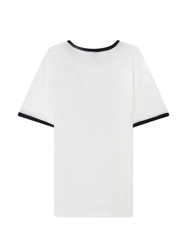 SECOND / LAYER Graphic-print Cotton T-shirt