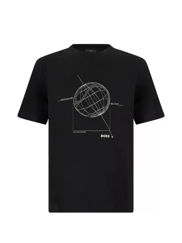 BOSS Graphic-print T-shirt - Black