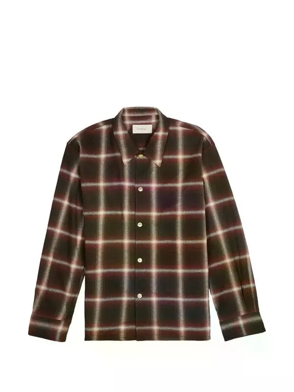 SECOND / LAYER Logan Check-pattern Shirt