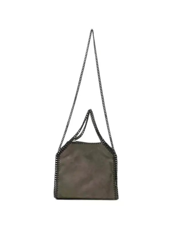Stella McCartney Mini Falabella Chain-trim Shoulder Bag - Brown