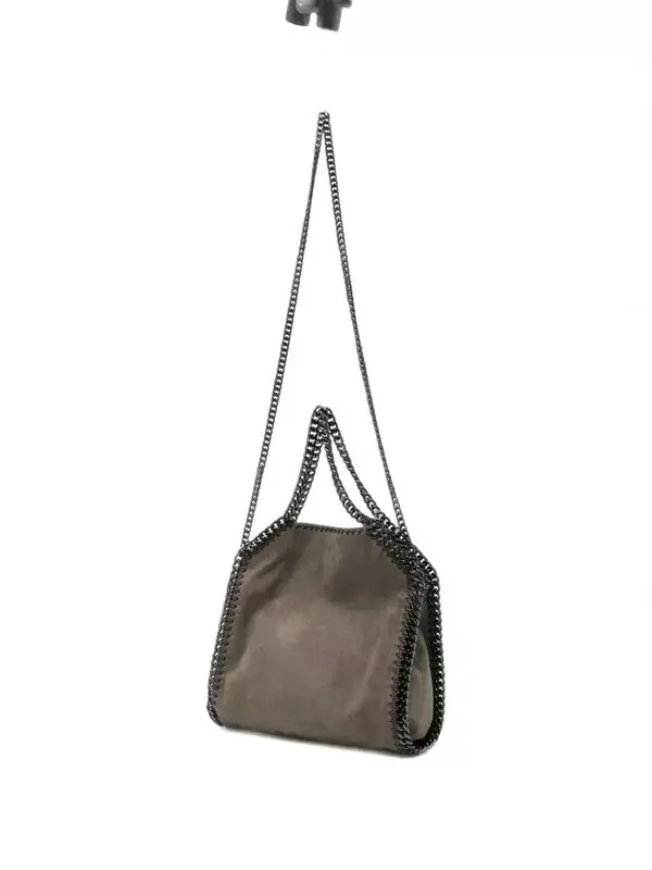 Stella McCartney Mini Falabella Chain-trim Shoulder Bag - Brown
