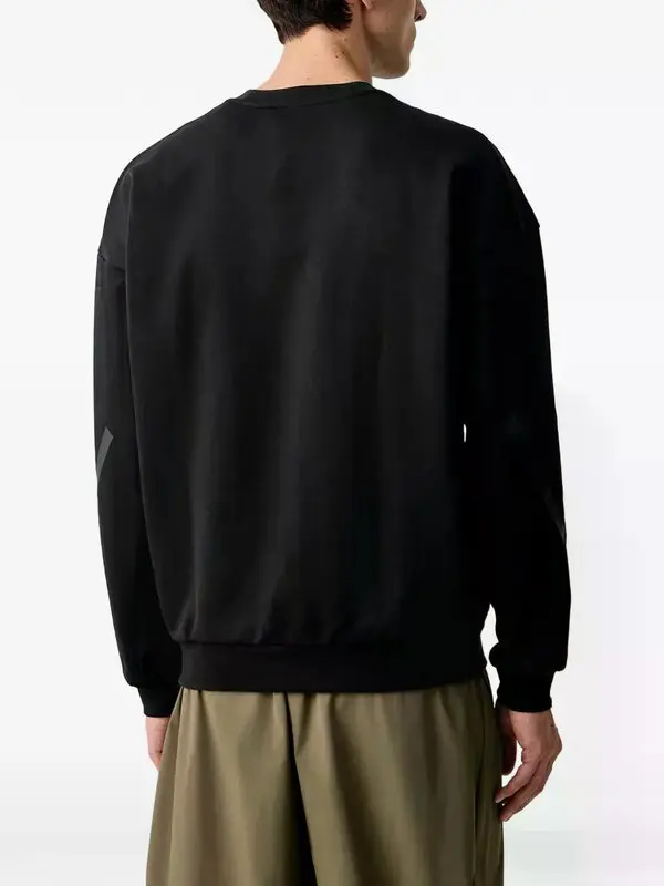 Adidas Z.n.e Logo-print Sweatshirt - Black
