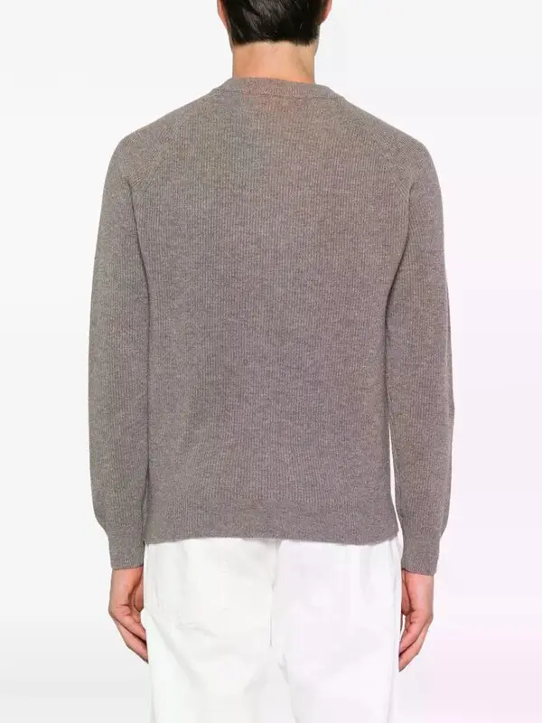 FILIPPO DE LAURENTIIS Long-sleeve Ribbed Sweater