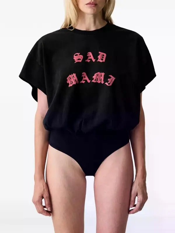 WILLY CHAVARRIA Slogan-print Bodysuit