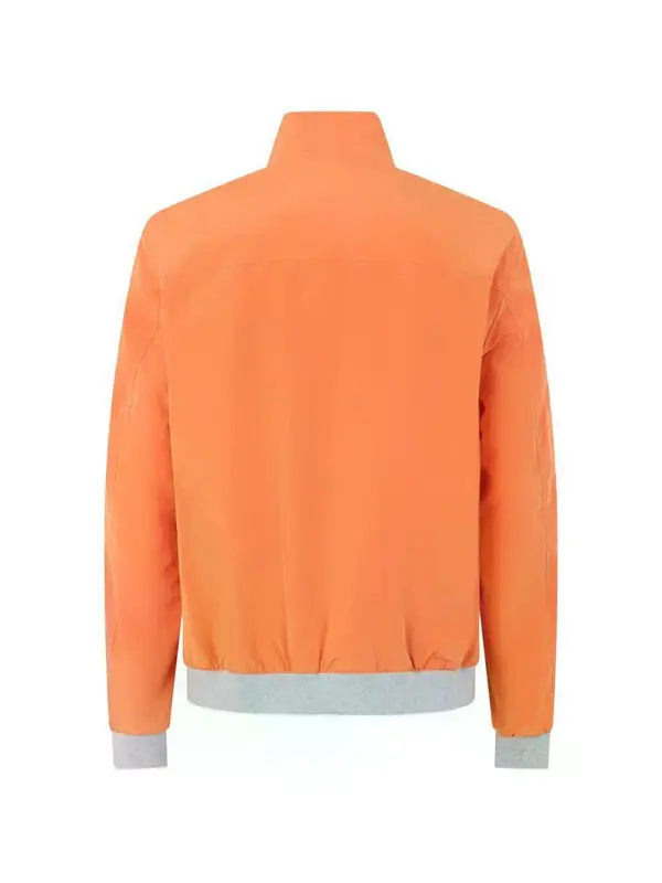 Paul & Shark Zip-up High-neck Jacket - Orange