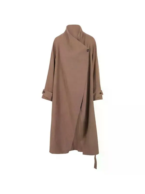 JOVONNA Galilee Wrap Coat - Brown