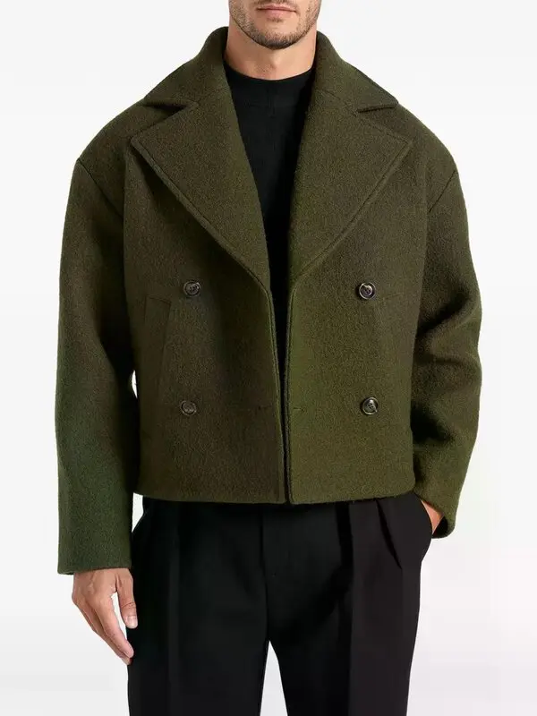 Manière De Voir Mika Double-breasted Jacket - Green
