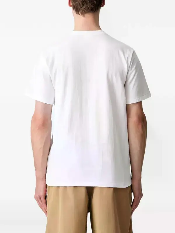 A BATHING APE Abc Camo College Tee Logo-print T-shirt