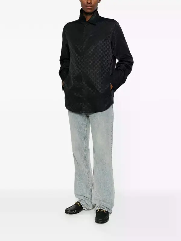 Gucci Gg Supreme Shirt Jacket