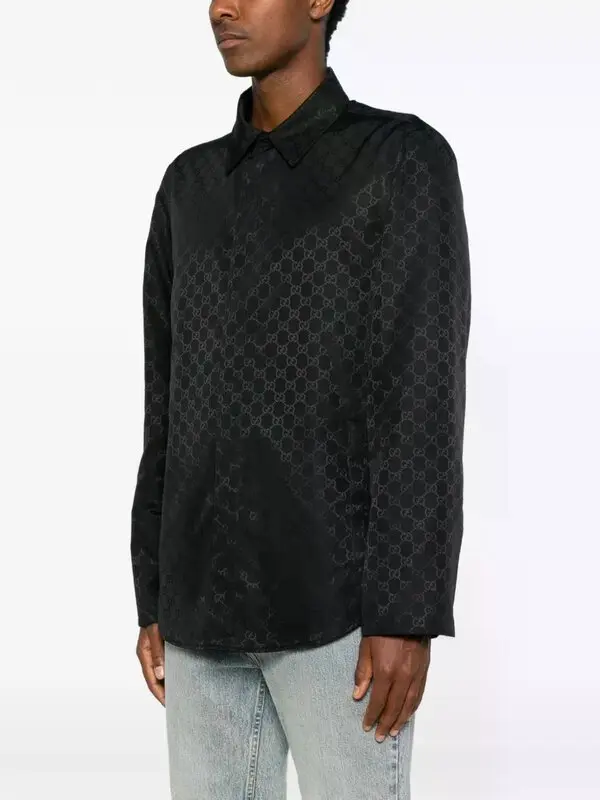 Gucci Gg Supreme Shirt Jacket