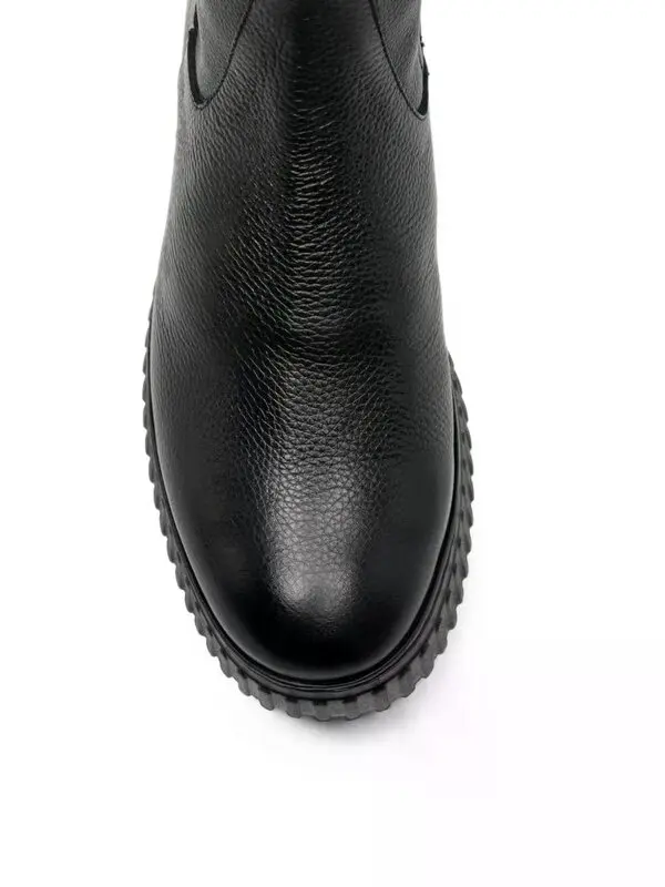 WONDERS Grained Leather Boots