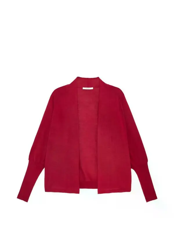 Malìparmi Ribbed-cuff Open-front Cardigan