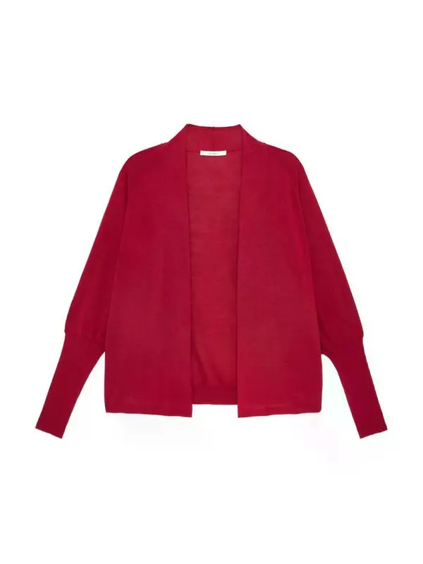 Malìparmi Ribbed-cuff Open-front Cardigan