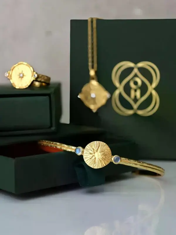 OTTOMAN HANDS Guiding Star Cuff Bracelet