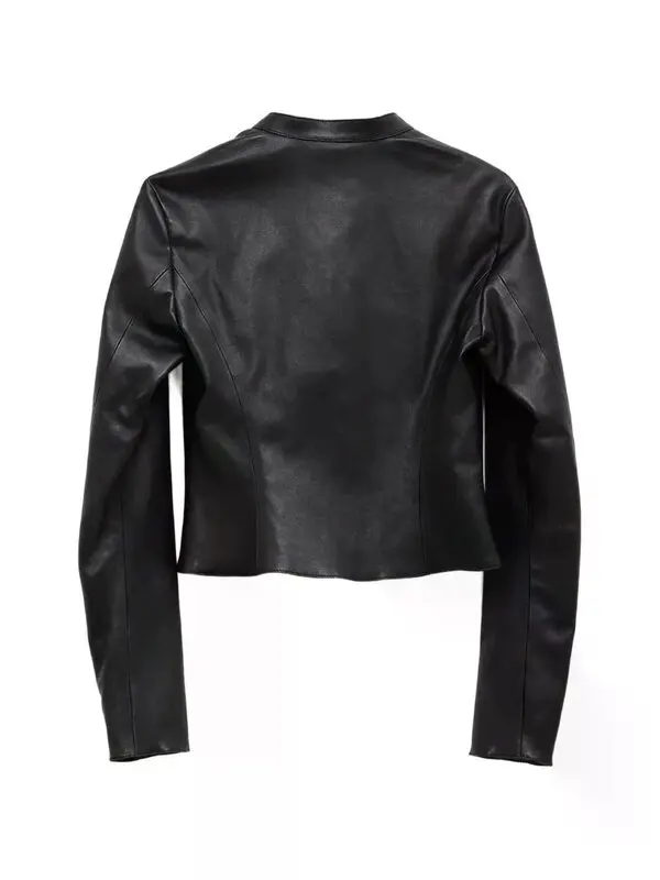 Gucci Zip-up Leather Jacket