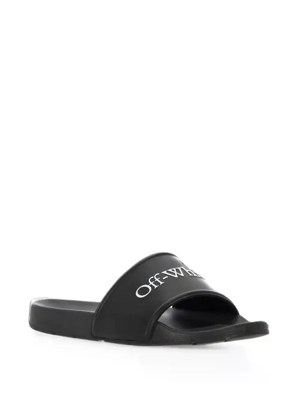 Off-White Logo-print Slides