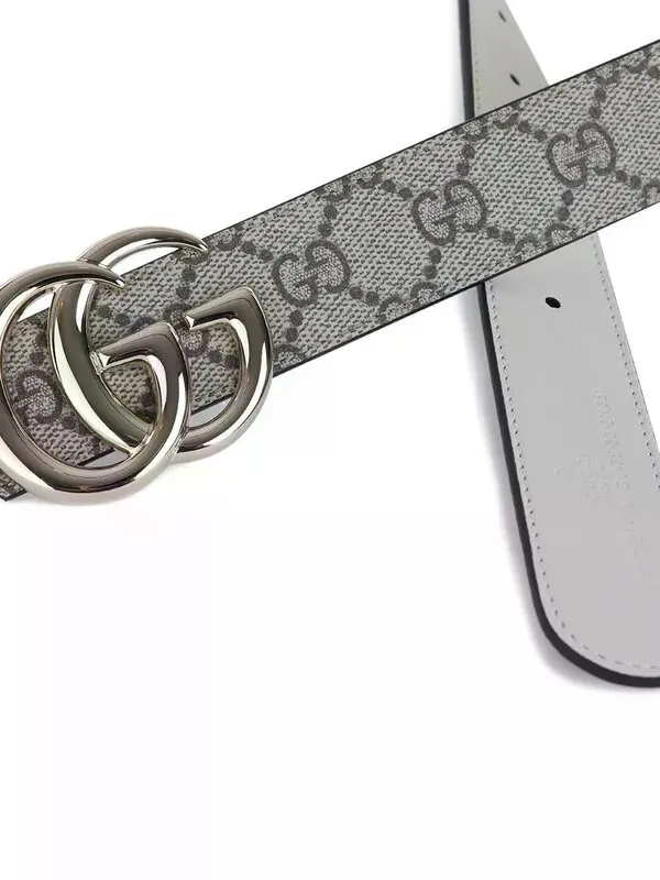 Gucci Monogram Buckle Belt