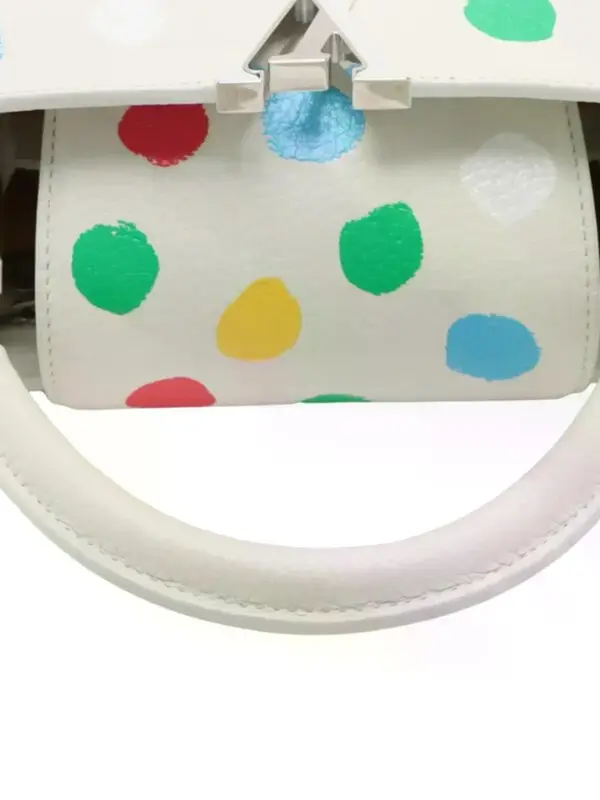 LOUIS VUITTON 2021-2026 Yayoi Kusama Clemence Capucines Bb Satchel
