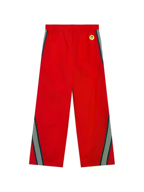 BARROW Logo-print Side-stripe Track Pants