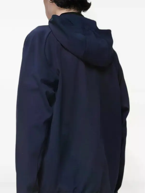EA7 Logo-patch Hooded Jacket