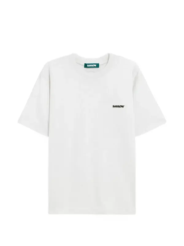 BARROW Logo-print Crew-neck T-shirt