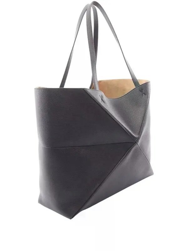 Loewe 2010-2026 Large Calfskin Puzzle Fold Tote Bag