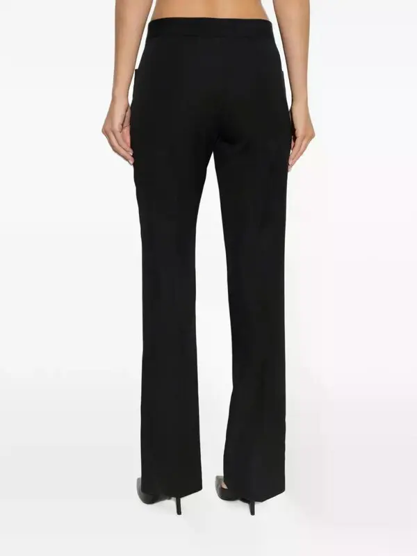 Balmain Belted Wool Trousers
