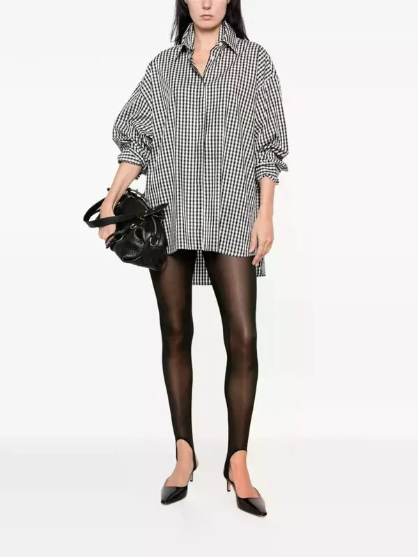 Marie Adam-Leenaerdt Gingham-check Oversized Shirt
