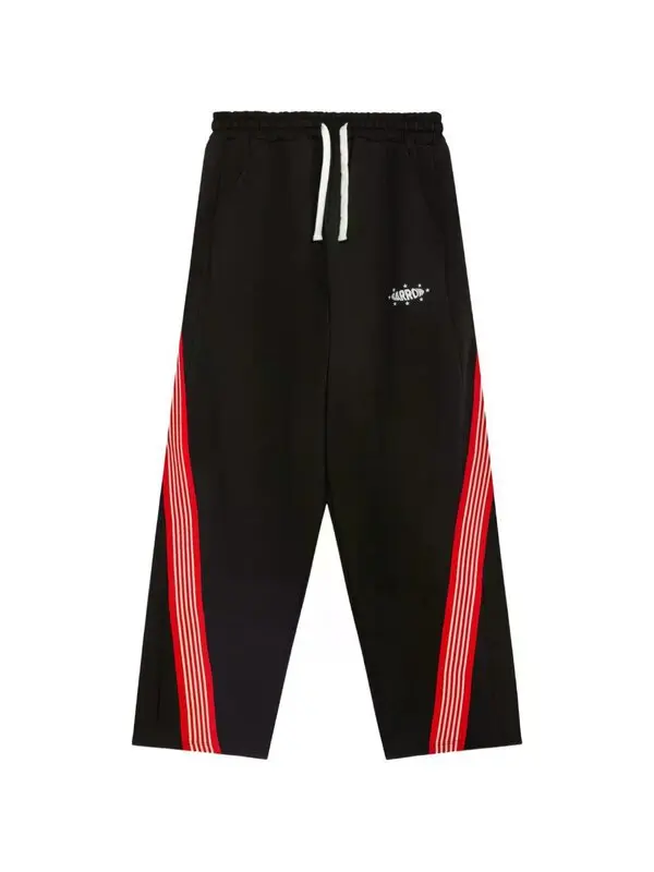 BARROW Logo-patch Side-stripe Track Pants