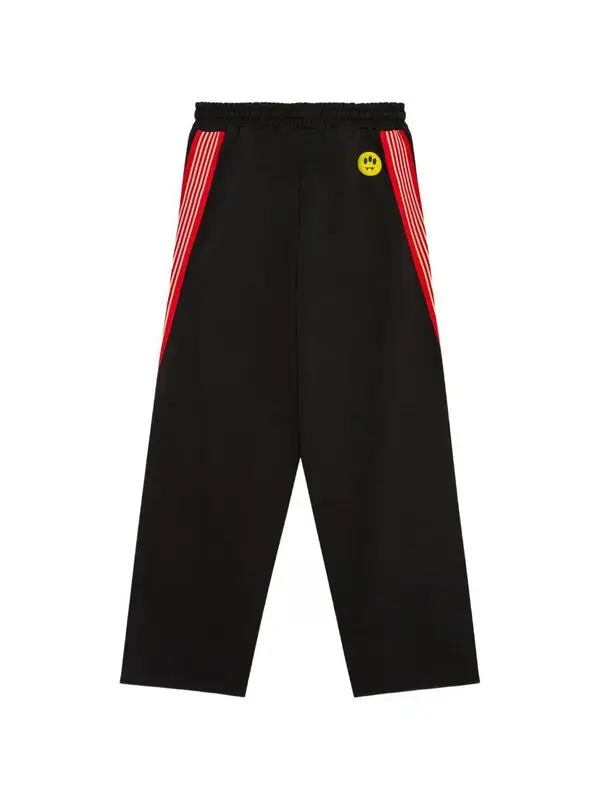 BARROW Logo-patch Side-stripe Track Pants