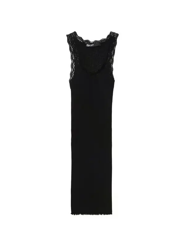 Bimba Y Lola Long Ribbed Vest Top