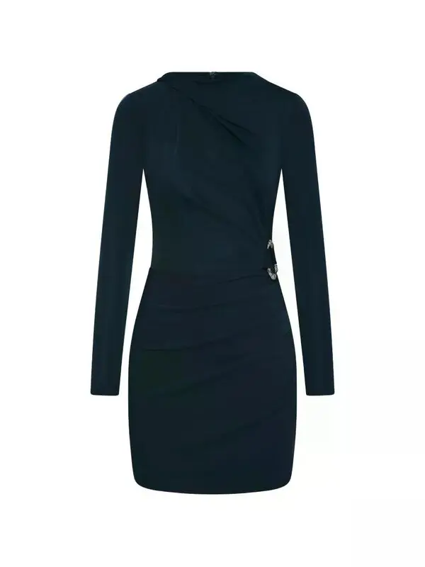 Rebecca Vallance Kiana Long-sleeve Mini Dress - Blue