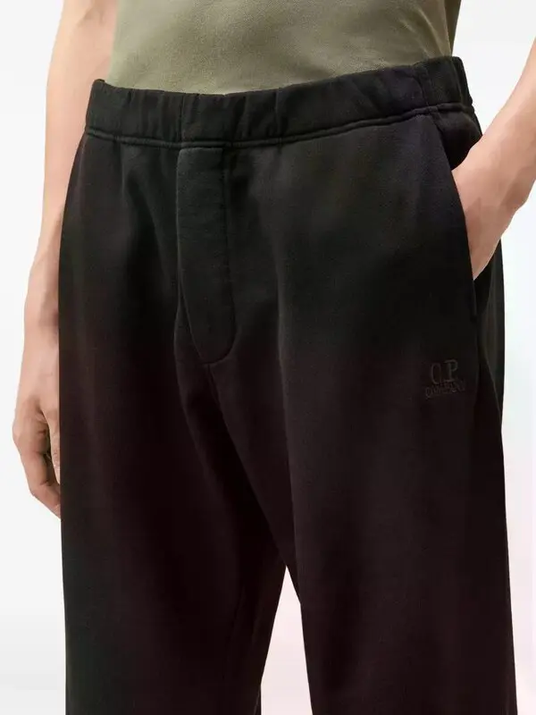 C.P. COMPANY Diagonal Raised Fleece Logo Sweat Trousers