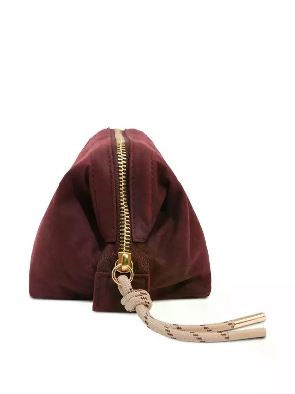 Bimba Y Lola Medium Burgundy Coated Make-up Case