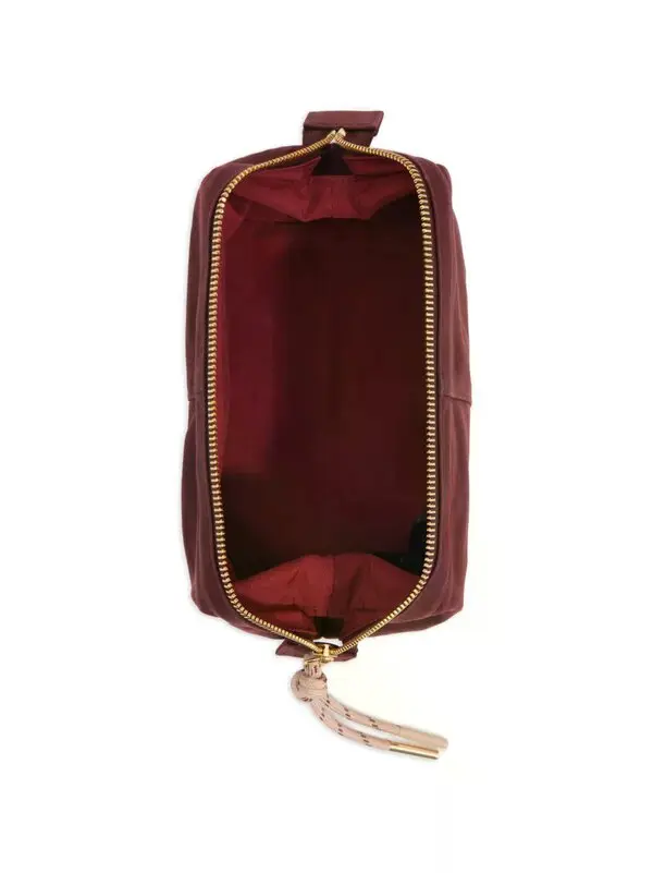 Bimba Y Lola Medium Burgundy Coated Make-up Case