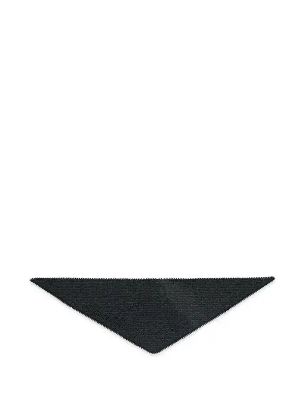 Andersson Bell Tweed Knit Scarf - Black