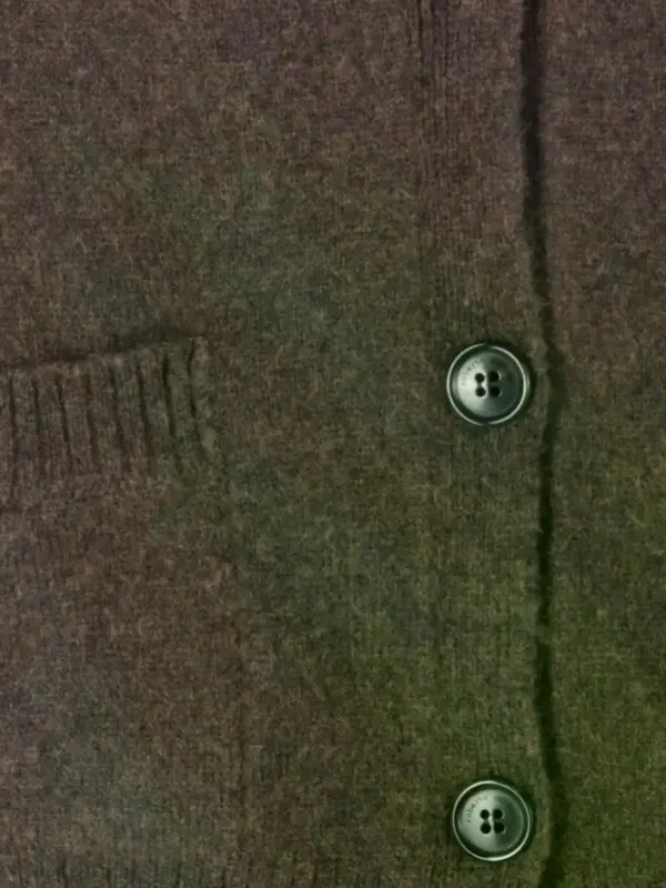 ROBERTO COLLINA V-neck Patch-pocket Cardigan