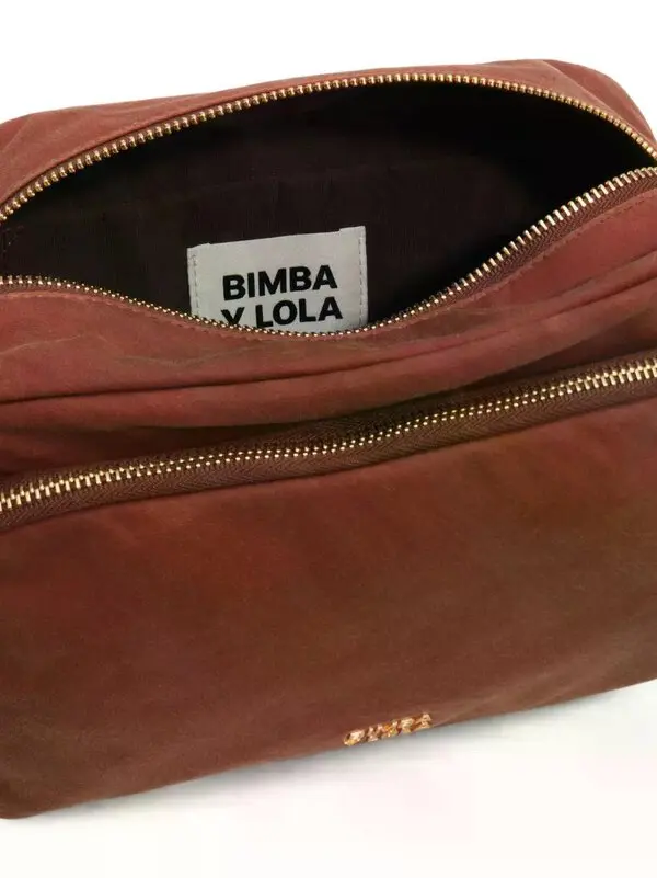 Bimba Y Lola Large Rust Coated Pocket Bag