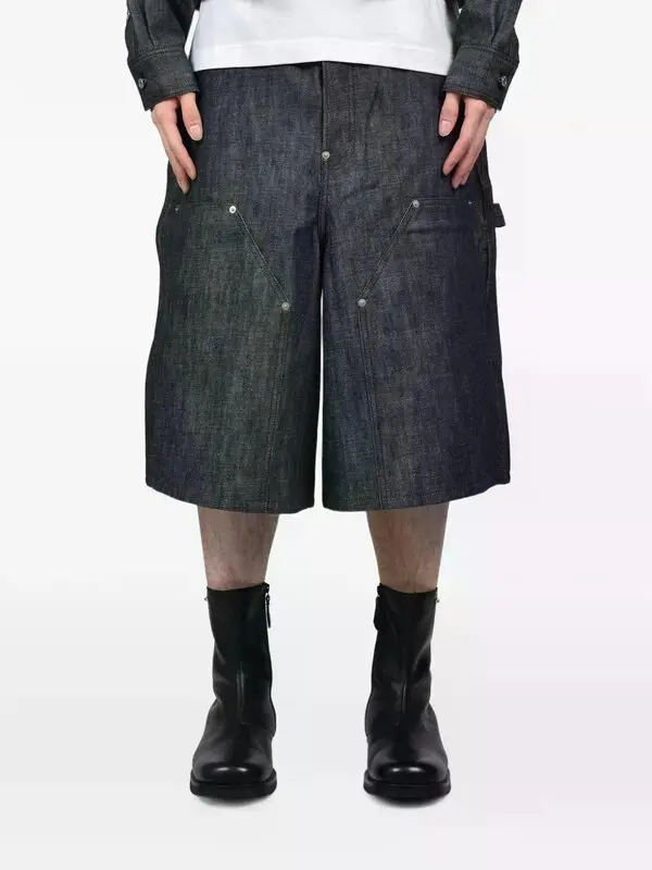 RIVET & HIDE Super Baggy Double-knee Shorts